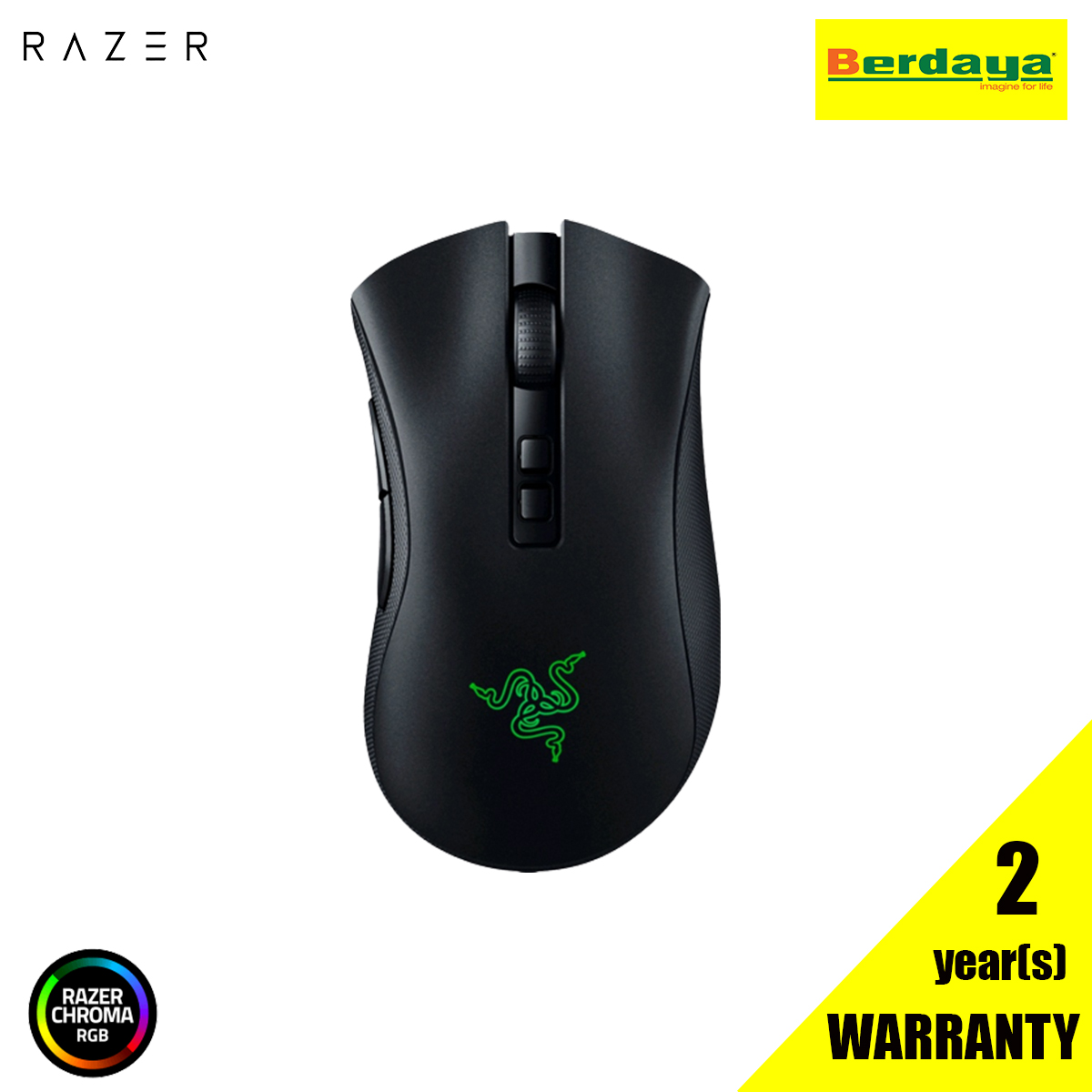 Razer Deathadder V2 Pro Wireless Gaming Mouse | Berdaya